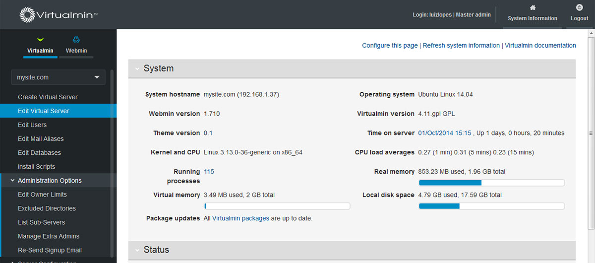 Top 10 Free Open Source Web Hosting Control Panels Web Hosting Panel